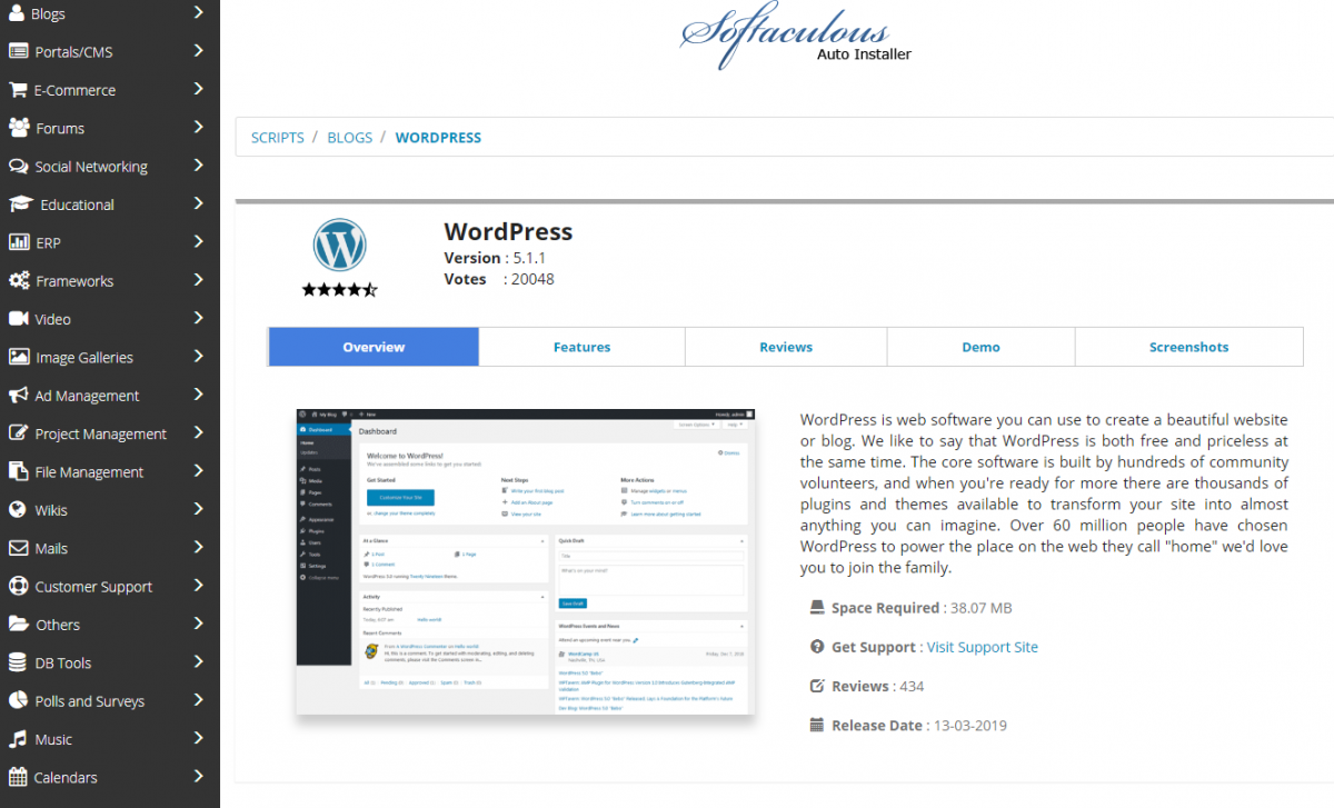 List scripts on your website